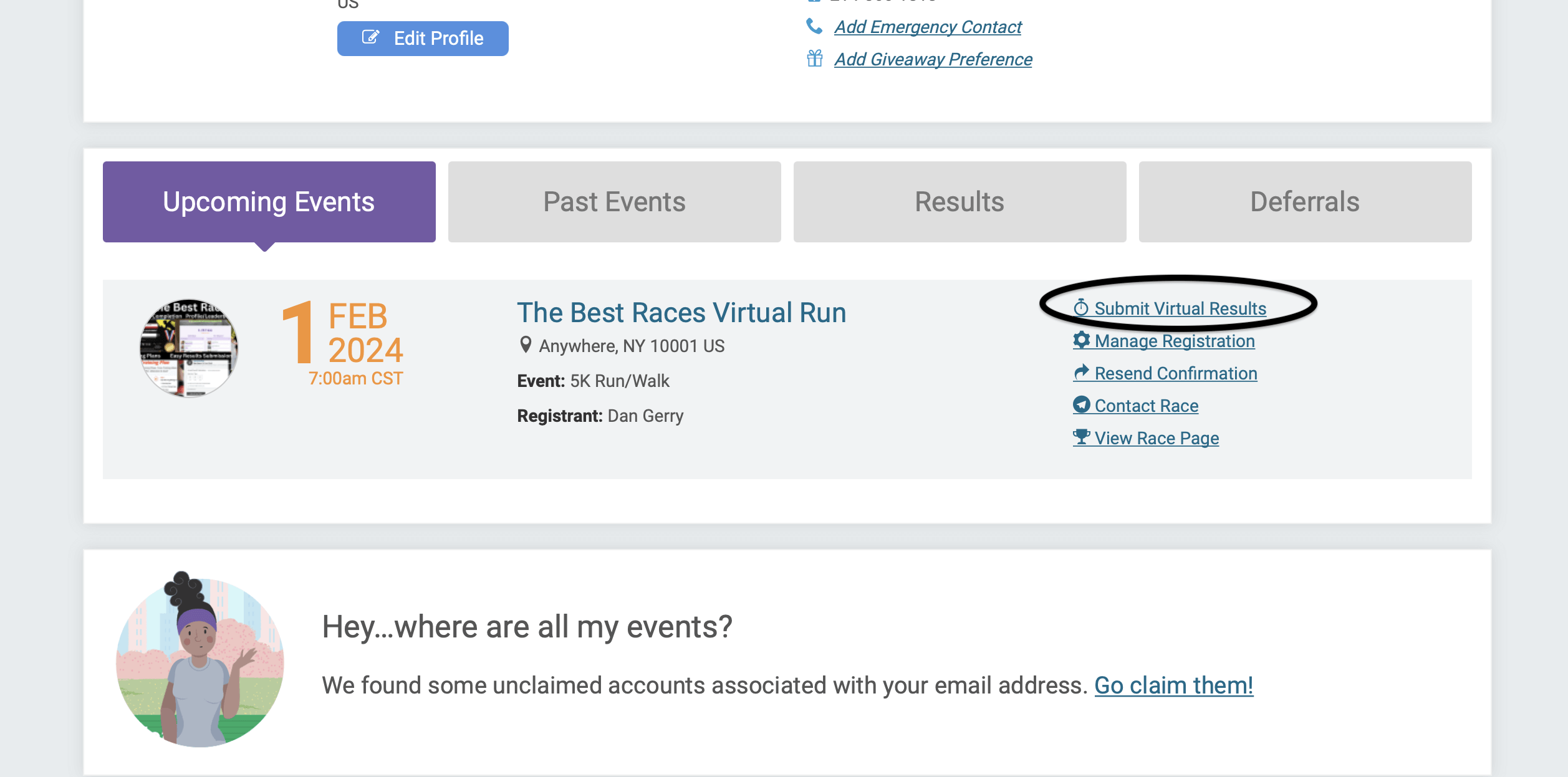 Virtual Run - The Best Races